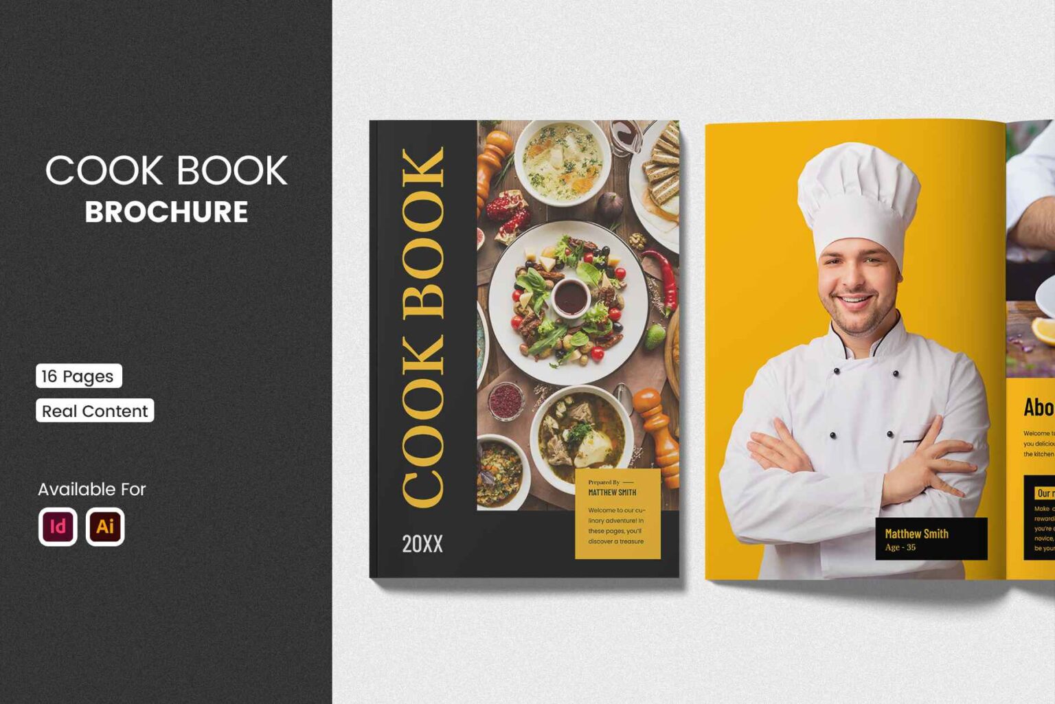 Luxury Hotel Brochure Trifold Template | A4 Paper Size