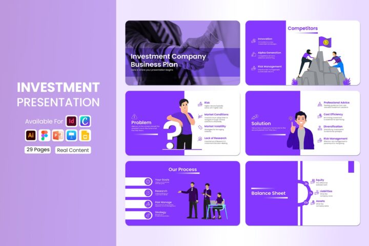 Investment Presentation Template | 29+ Creative Slides