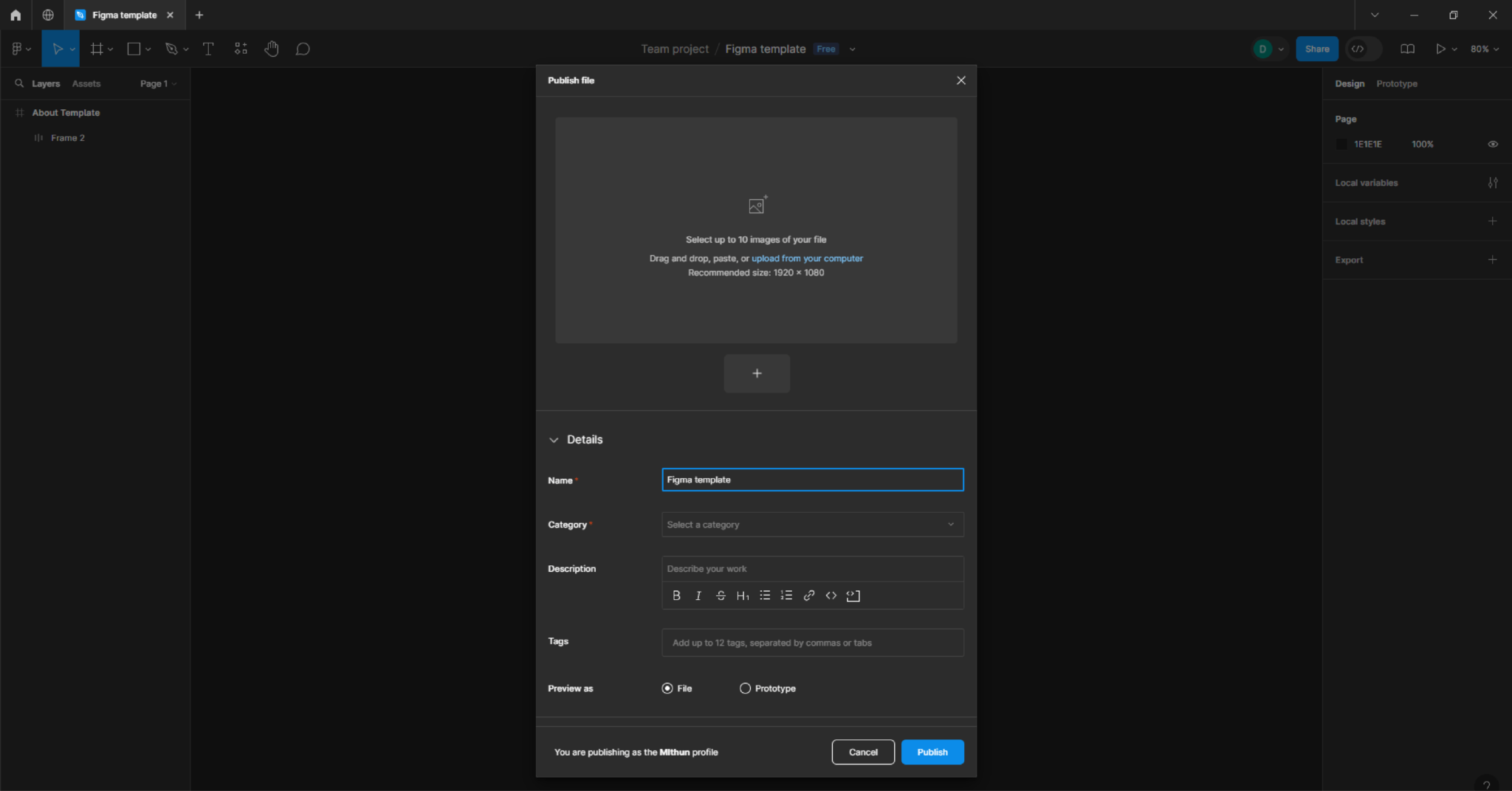 Best Practices for Designing Figma Template | GraphyPix LLC