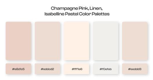 25 premium Pastel Color Palettes for your brand