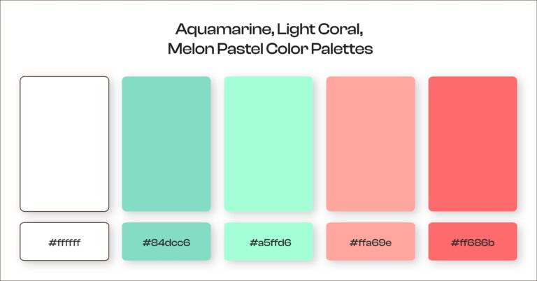 25 premium Pastel Color Palettes for your brand