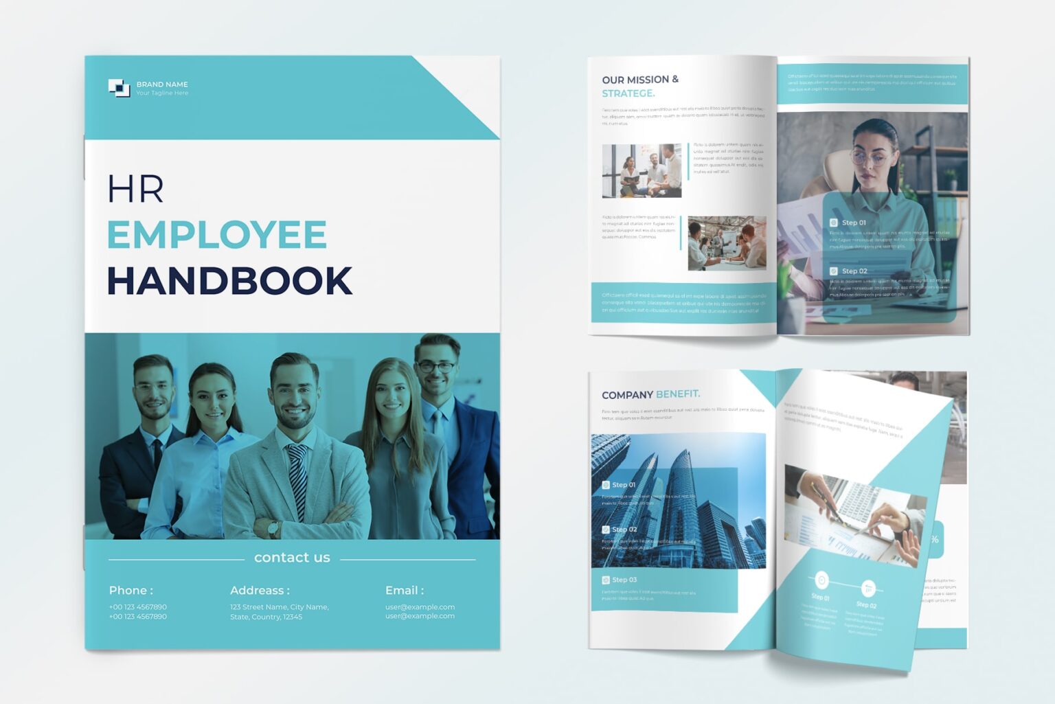 Business Pitch Deck Brochure - 16+ Attractive Design – GraphyPix LLC
