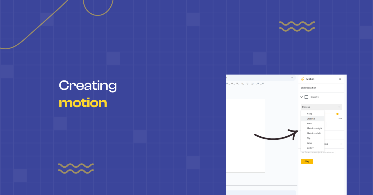 Animation in Google Slide Presentation