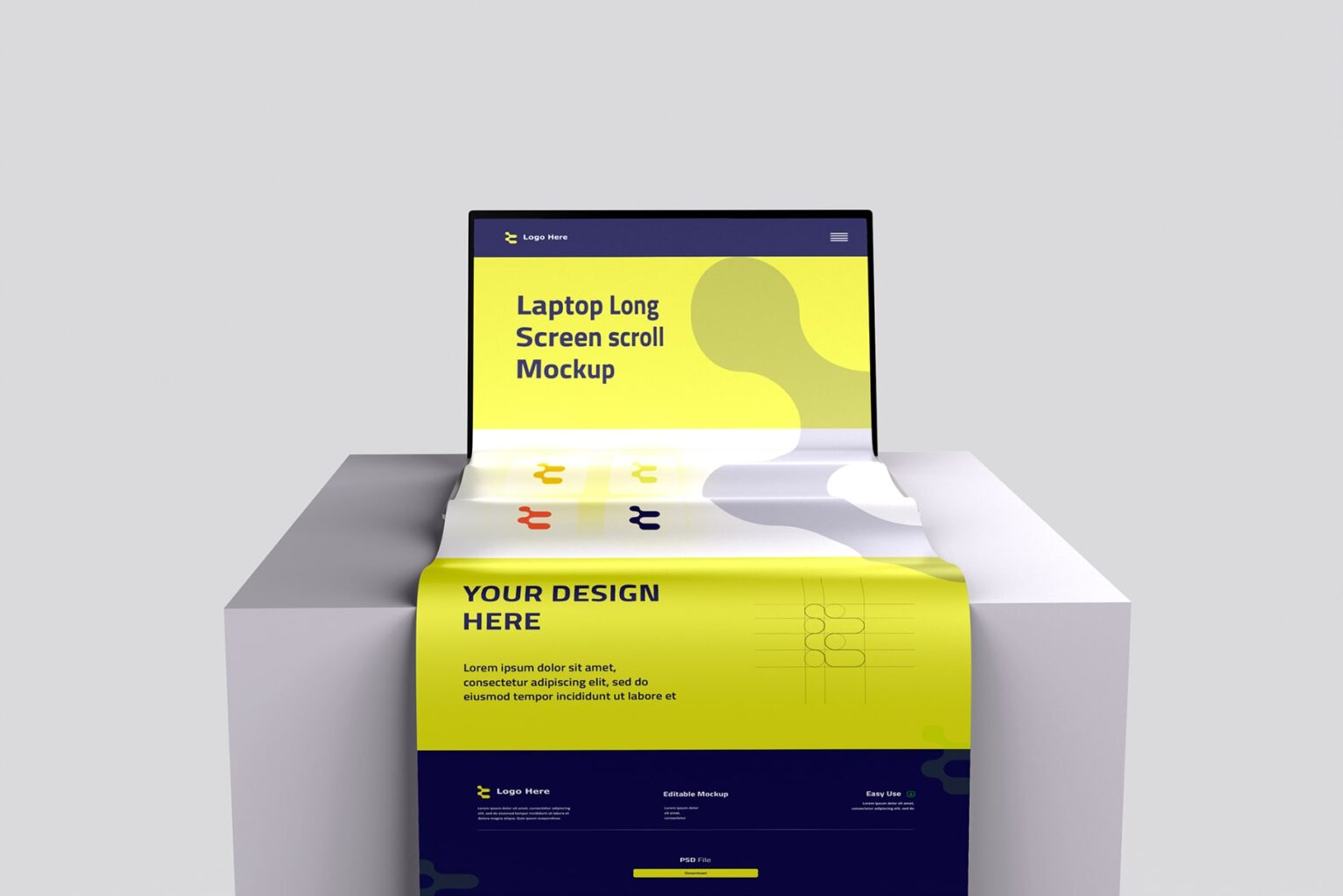 Best Box Mockup Set Template | 5 PSD Files – GraphyPix LLC