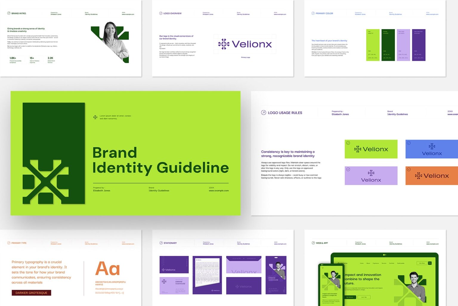 Brand Identity Layout Template | 30+ Pages Excellent Layout – GraphyPix LLC